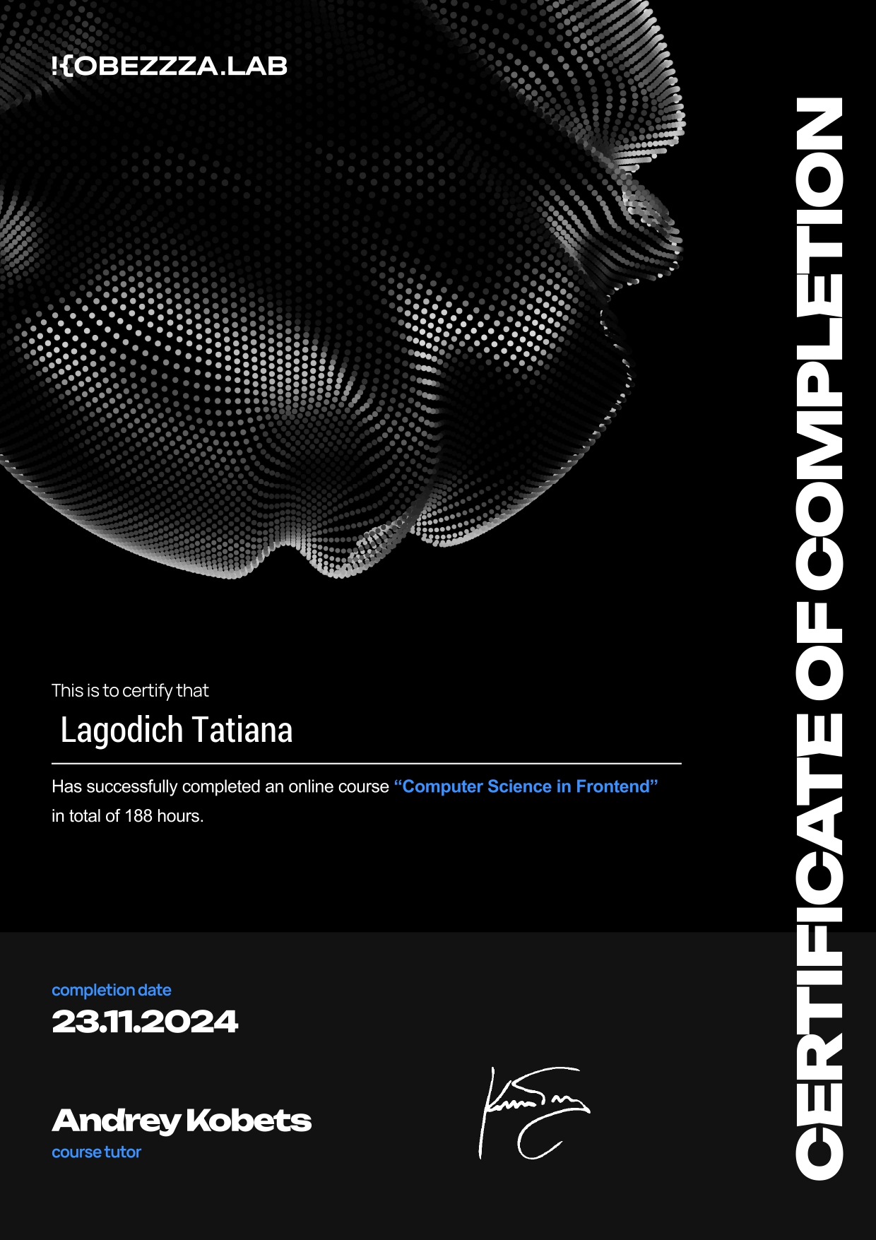 Tatiana Lagodich - Frontend Engineer | Javascript, HTML, CSS, Vue.js ...